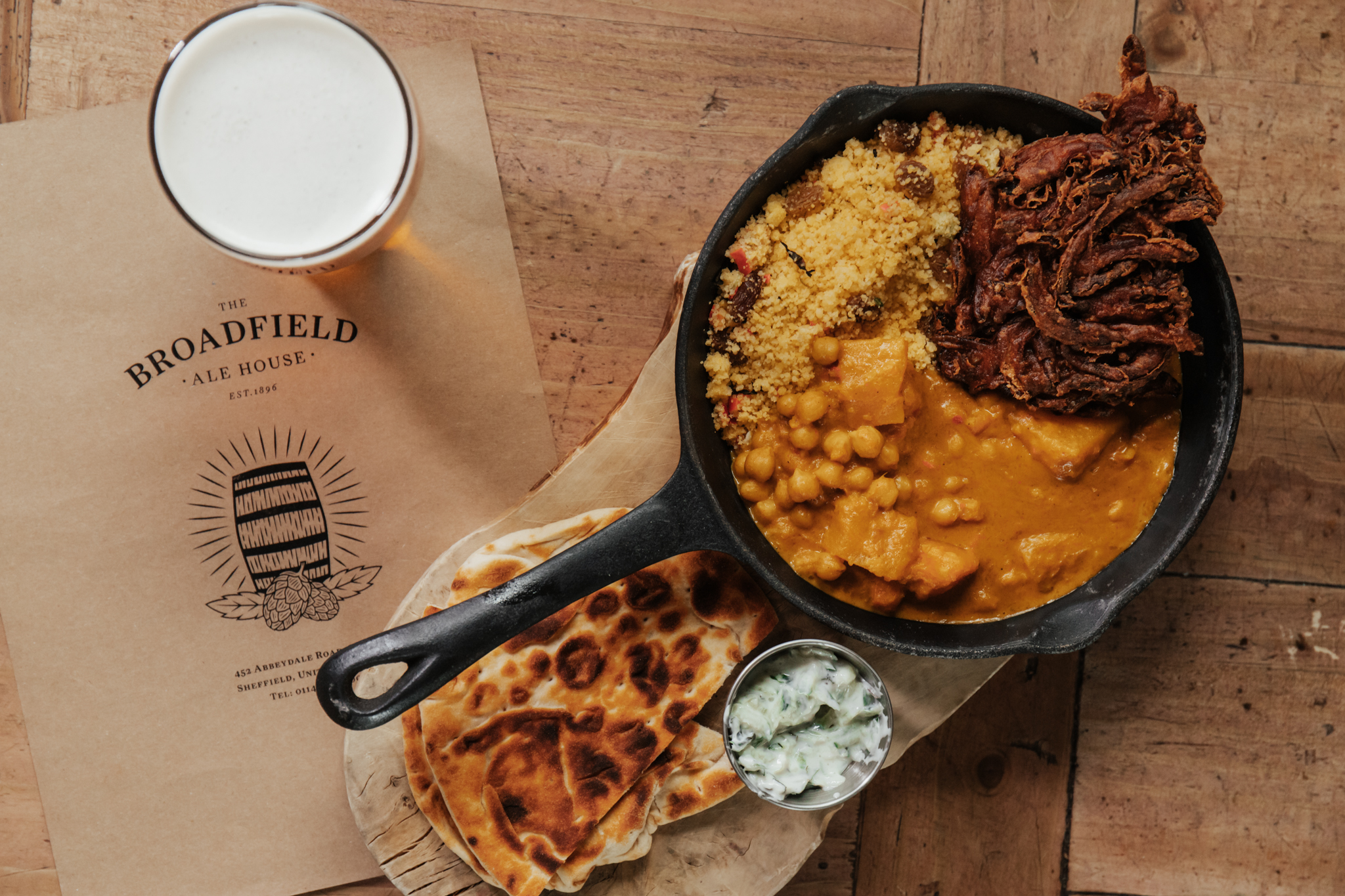 Food and Drink Menu - The Broadfield Ale House | Sheffield