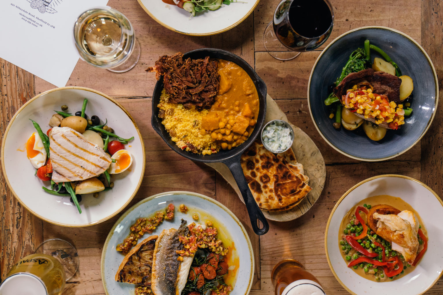 Food and Drink Menu - The Broadfield Ale House | Sheffield